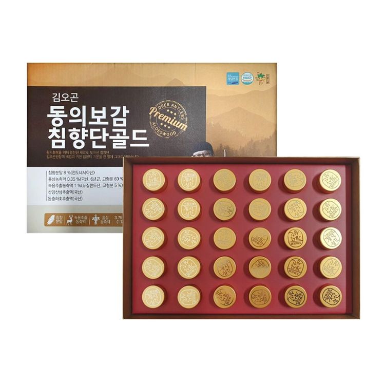 동의보감 침향단골드 침향환 375g X 30환 쇼핑백증정 홈플러스 택배배송