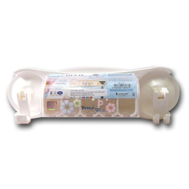 칫솔꽂이 실용적인 N6083991d0f 치약통 욕실 수납함 화장실 거치대 흡착식 W 홈플러스 택배배송