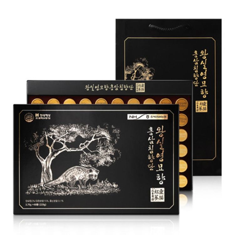 충북인삼농협 왕실영묘향 홍삼침향단 375g60환 홈플러스 택배배송