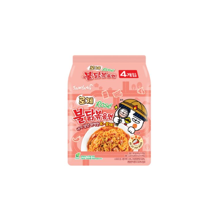 삼양 로제 불닭볶음면 멀티 140g 4입 4봉 | 홈플러스 택배배송