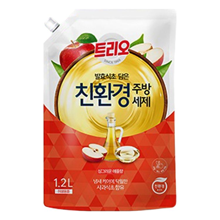 트리오 발효식초 담은 친환경주방세제 리필 12l 홈플러스 택배배송