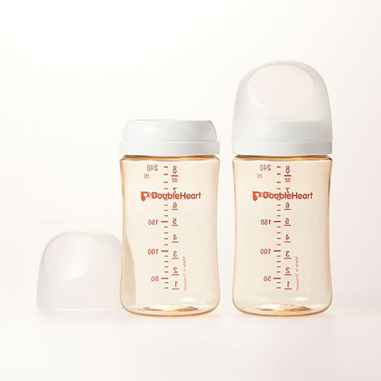 더블하트 모유실감 3세대 Ppsu 젖병 제뉴인화이트 240ml 트윈팩젖꼭지미포함 홈플러스 택배배송