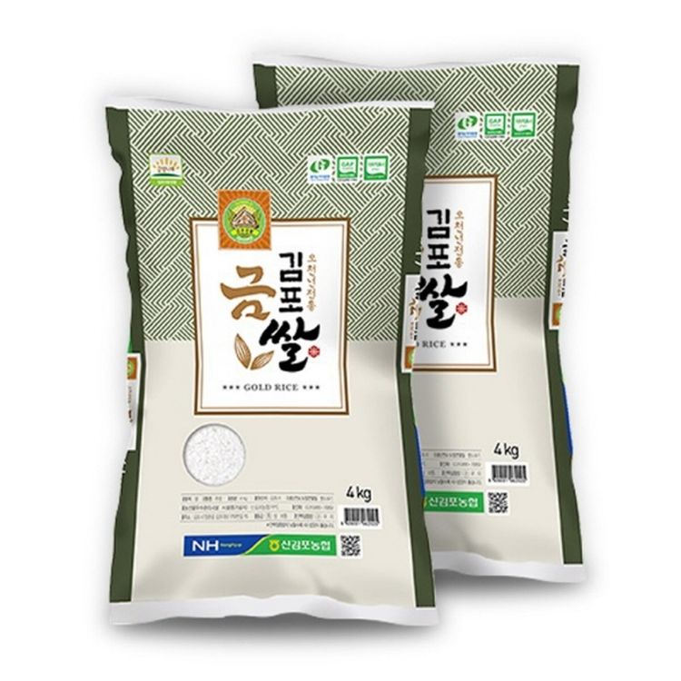 신김포농협 김포금쌀 백미 4kg4kg단일품종 추청산지직송 홈플러스 택배배송