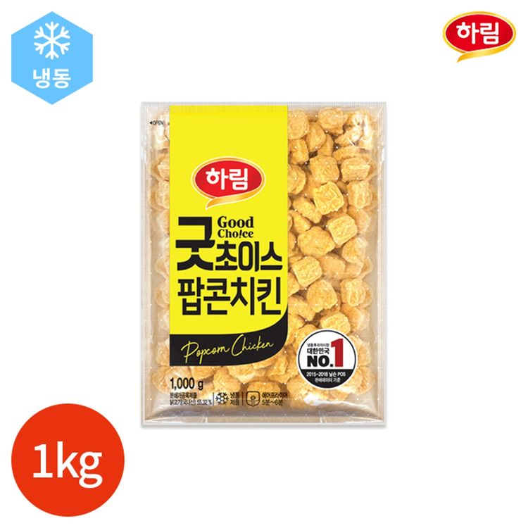 1007590 굿초이스 팝콘치킨 1kgx2봉 홈플러스 택배배송