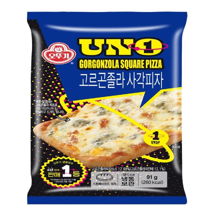 오뚜기 UNO사각피자고르곤졸라 91G | 홈플러스 익스프레스