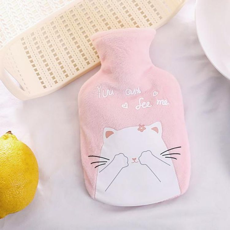 바보사랑 냥냥즈 보온 물주머니200ml 까꿍 핑크 홈플러스 택배배송