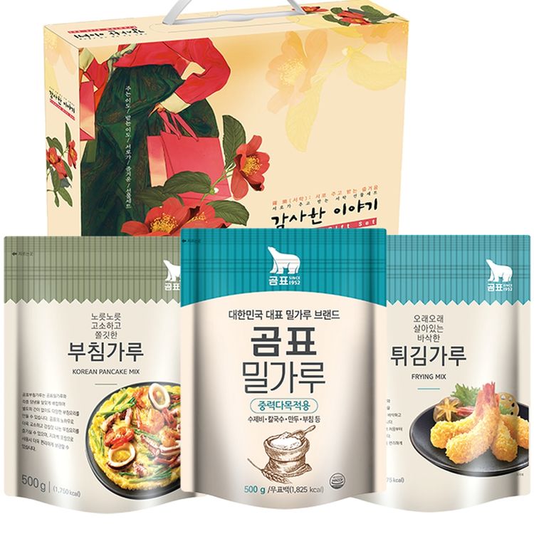 곰표 부침세트 3p부침튀김밀가루 홈플러스 택배배송