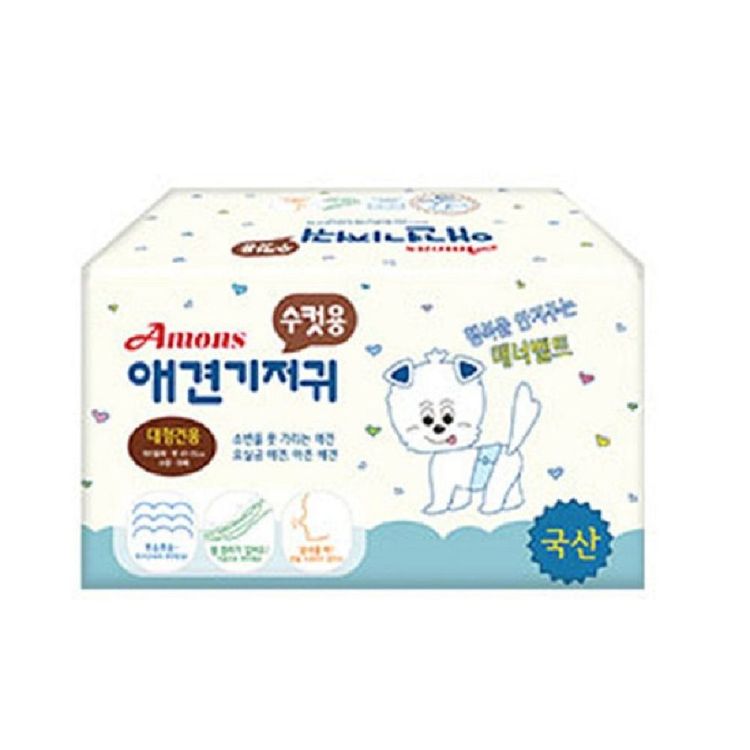 아픈강아지 수컷용 애견기저귀 대형견용 10매매너 홈플러스 택배배송