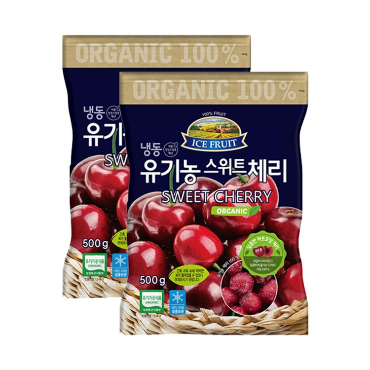 자연원 냉동 유기농스위트체리 500g X 2팩 홈플러스 택배배송