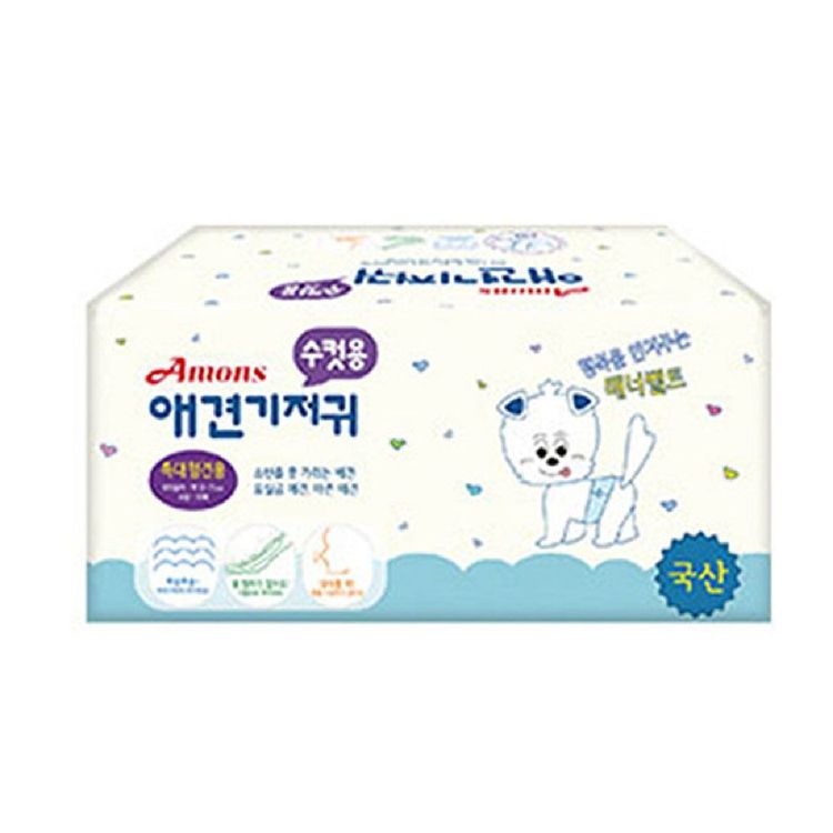 수컷용 강아지 애견 국산 기저귀 특대형견용 10매 홈플러스 택배배송