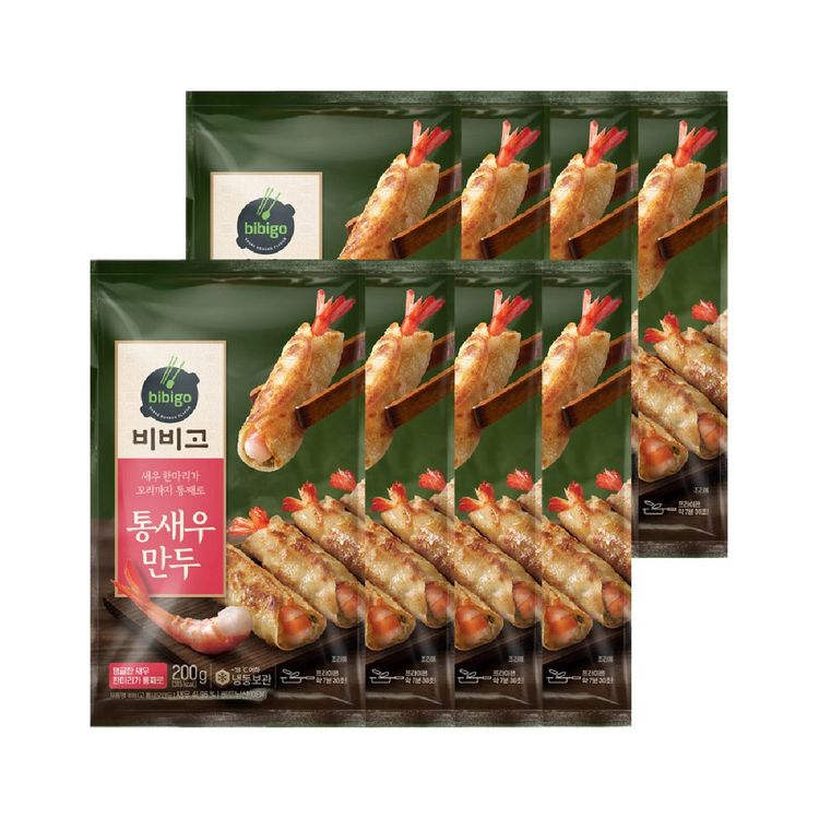비비고 통새우만두 200g X8개 홈플러스 택배배송