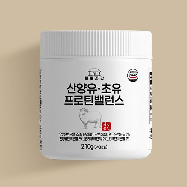 웰빙곳간 산양유 초유 프로틴밸런스 분말 210g 홈플러스 택배배송