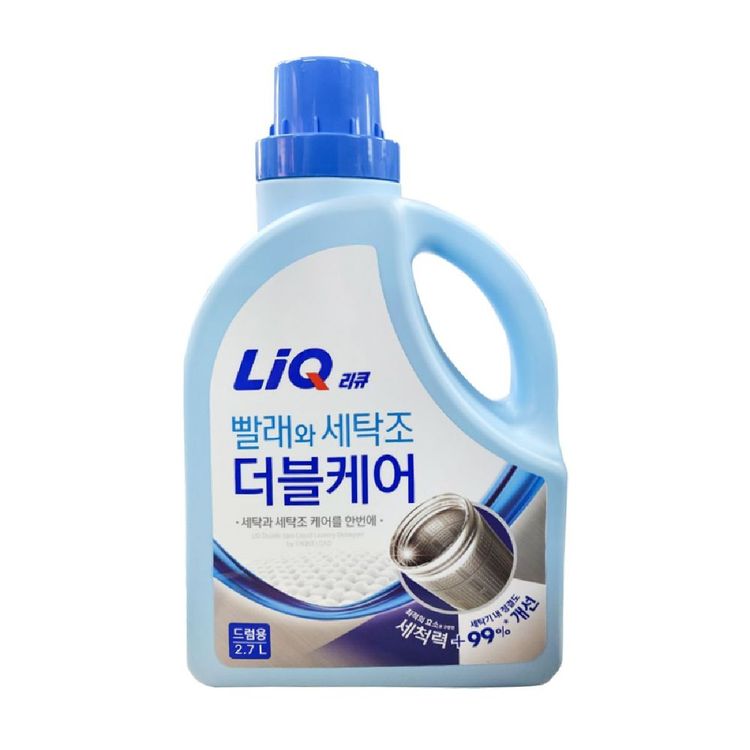 리큐 빨래와 세탁조 더블케어 드럼용 용기 27l 홈플러스 택배배송