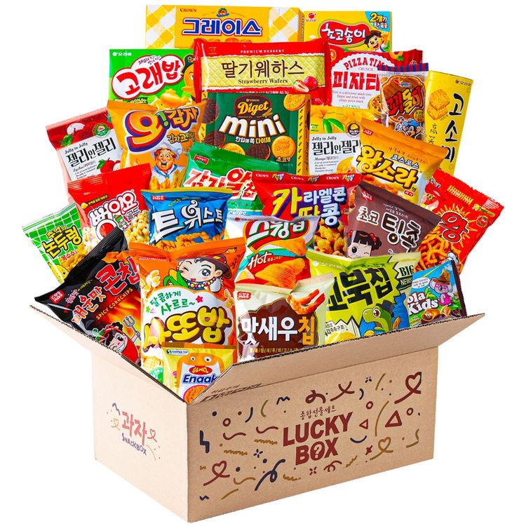 프리미엄 럭키 종합과자 선물박스 1호 홈플러스 택배배송