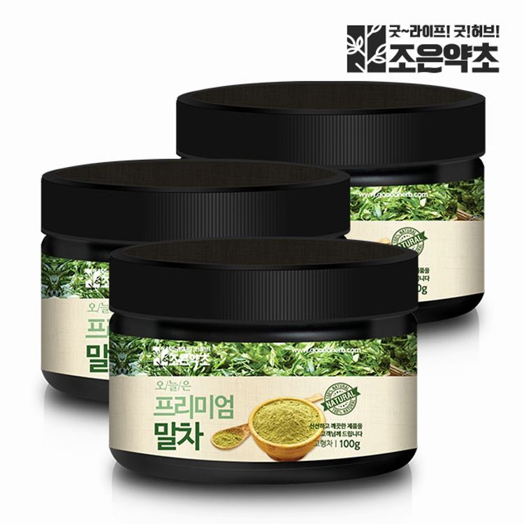 유기농 말차 가루 분말 파우더 말차라떼 100g X 3 홈플러스 택배배송