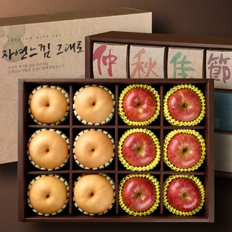 자연느낌그대로 프리미엄 사과배혼합세트 6kg 홈플러스 택배배송
