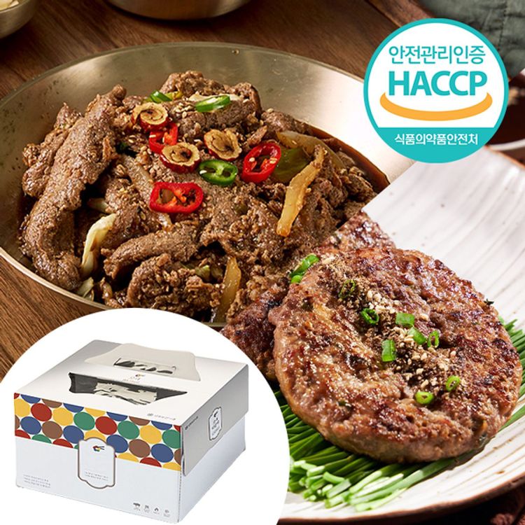 Haccp 순창 떡갈비 불고기 선물세트 1호떡갈비5불고기2 홈플러스 택배배송