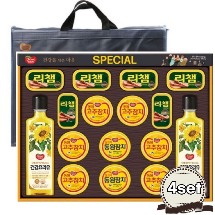 동원 참치 스페셜 C3호 명절 선물세트 4세트 홈플러스 택배배송
