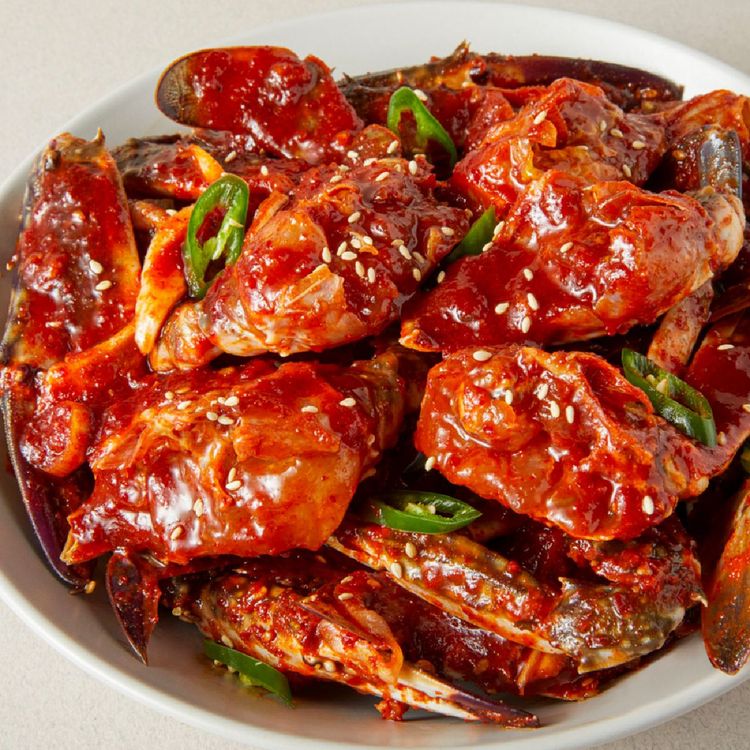 62년전통 삼대인천게장 한입양념게장 1kg 숫게5조각2등분 홈플러스 택배배송