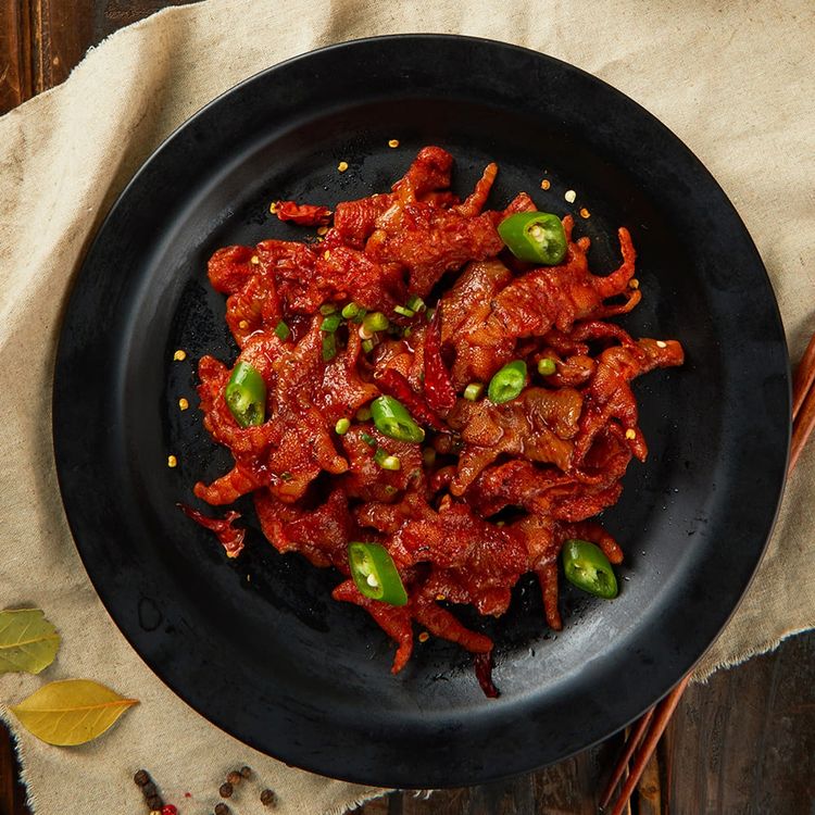 화통한 직화 무뼈 닭발 150g X 4팩 국내산 닭발 홈플러스 택배배송