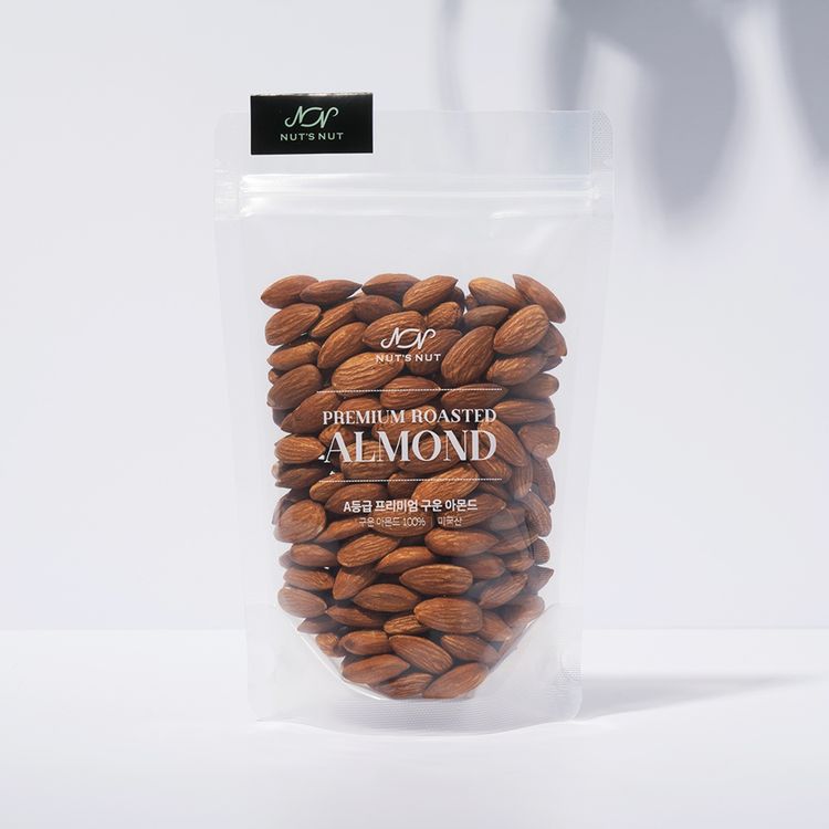넛츠넛 A등급 프리미엄 구운 아몬드 견과류 200g 지퍼백 홈플러스 택배배송
