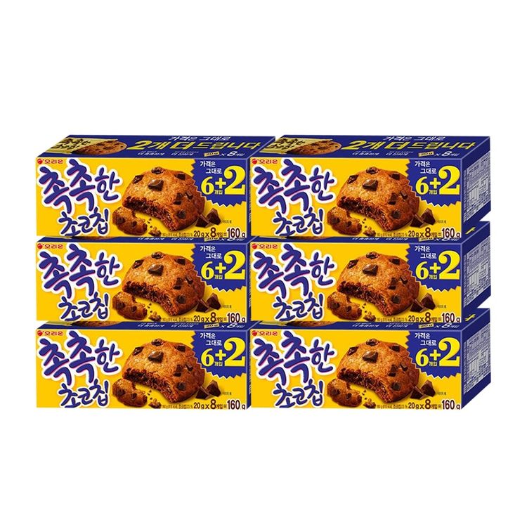 더반 오리온 촉촉한초코칩160g X 6곽 홈플러스 택배배송