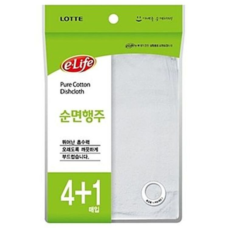 롯데 Nc184743972 이라이프 순면 행주 5p 면행주 고급행주 걸레 주방행주 물수건 홈플러스 택배배송