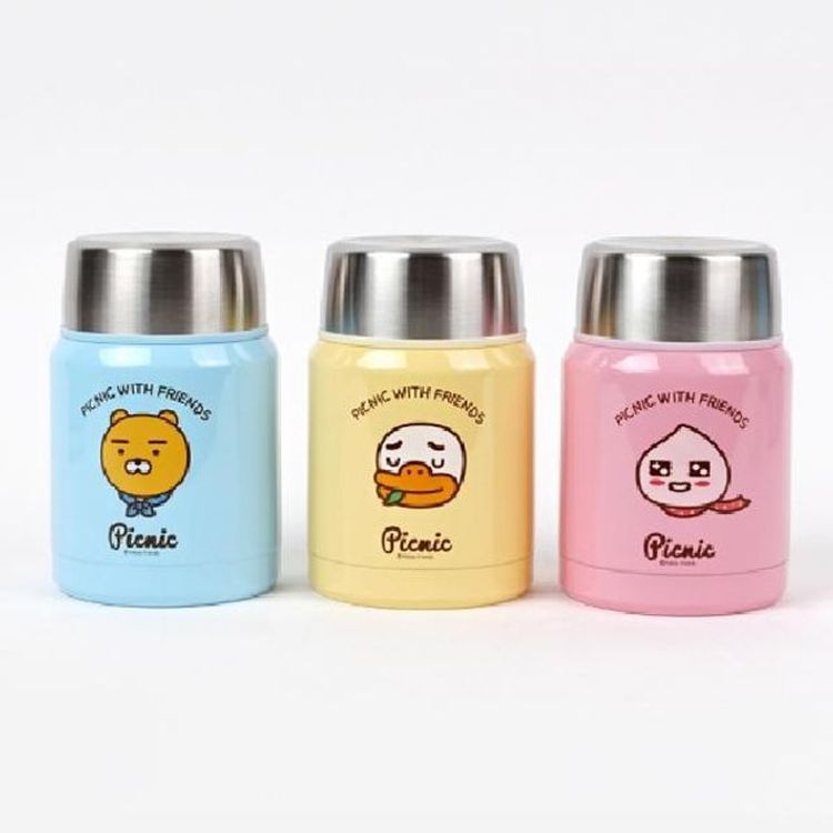 카카오프렌즈 피크닉 보온 보냉 죽통 홈플러스 택배배송
