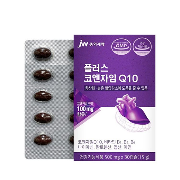 중외제약 플러스 코엔자임q10 500mg 30캡슐 홈플러스 택배배송