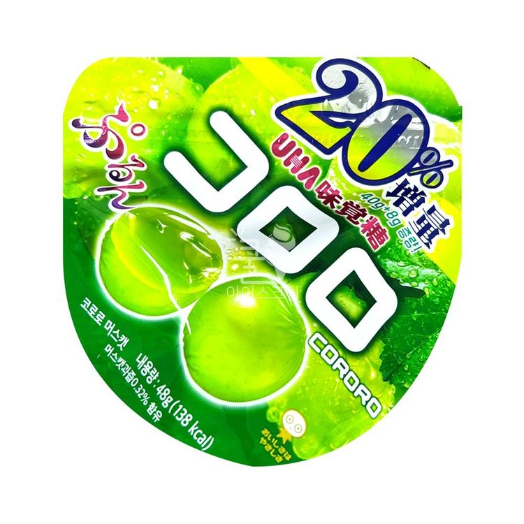 코로로 과일맛 젤리 머스캣 48g 1개 홈플러스 택배배송