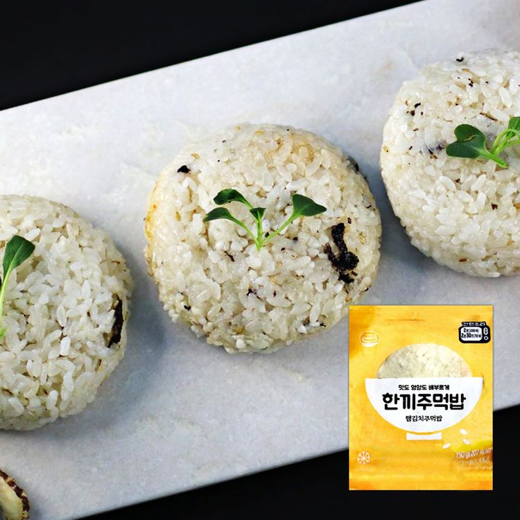 Boblee 햄김치 한끼주먹밥 150g X 4팩 홈플러스 택배배송