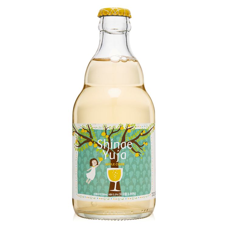 댄싱사이더 신애유자 애플사이더 45도 330ml 홈플러스 택배배송