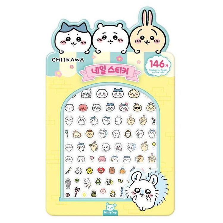 네일스티커 치이카와 4p 어린이 아동 네일아트 데코 홈플러스 택배배송
