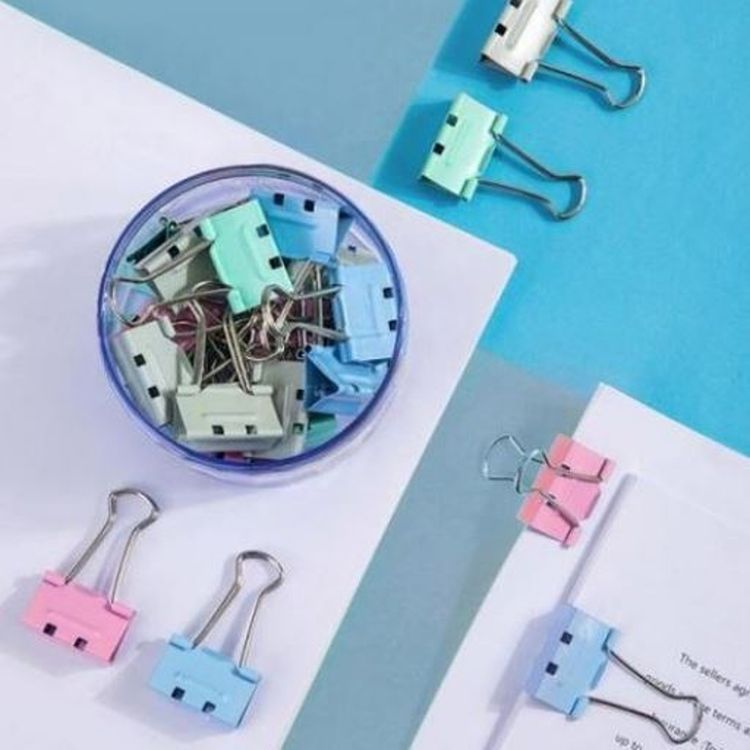 스쿨문구델리 이지 더블클립 혼합 25mm 48개입 홈플러스 택배배송