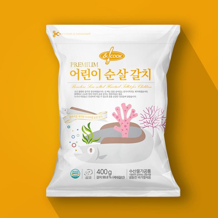 앤쿡 프리미엄 저염 어린이 순살 갈치 400g 홈플러스 택배배송