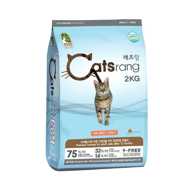 뉴캐츠랑 어덜트 2kg 고양이 건식사료 성묘용 단백질 홈플러스 택배배송