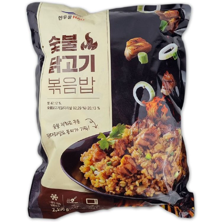 한우물숯불닭고기볶음밥2100g300gx7개냉동전자렌지 홈플러스 택배배송