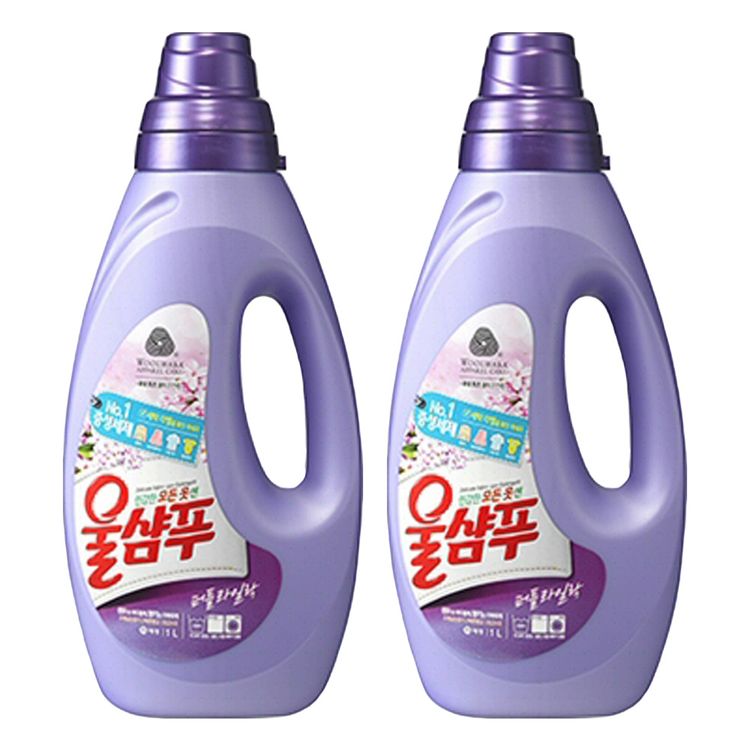애경 울샴푸 퍼플라일락 용기 1l X 2개 홈플러스 택배배송
