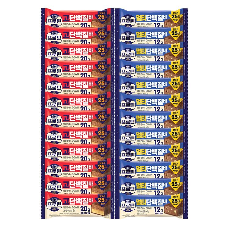이지프로틴 고단백질바60g X12개멀티단백질바40g X12개 홈플러스 판매자택배