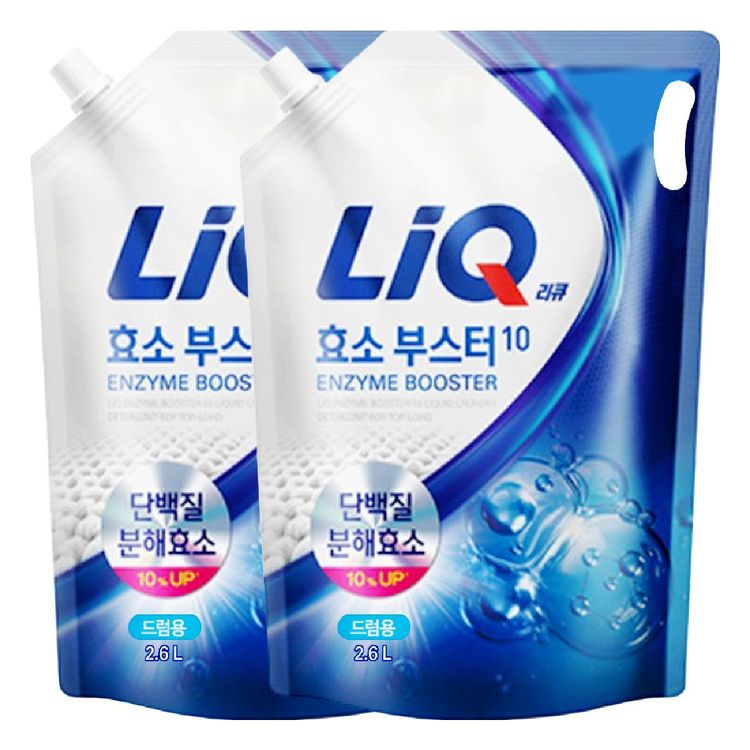 리큐 효소 부스터10 드럼용 리필 26l X 2개 홈플러스 택배배송