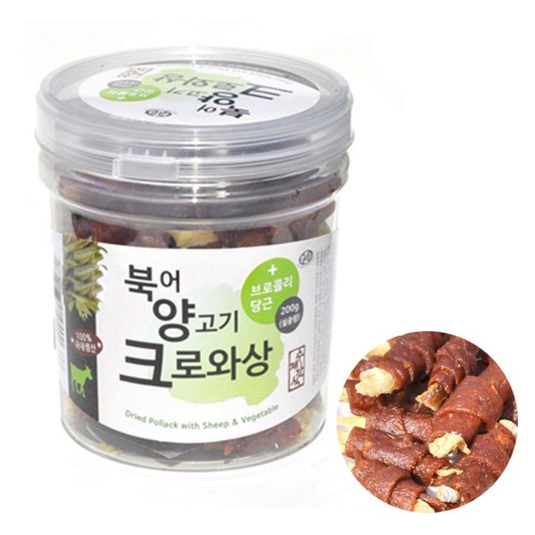 생활모음 크로와상 북어양고기 200g 강아지 간식 홈플러스 택배배송