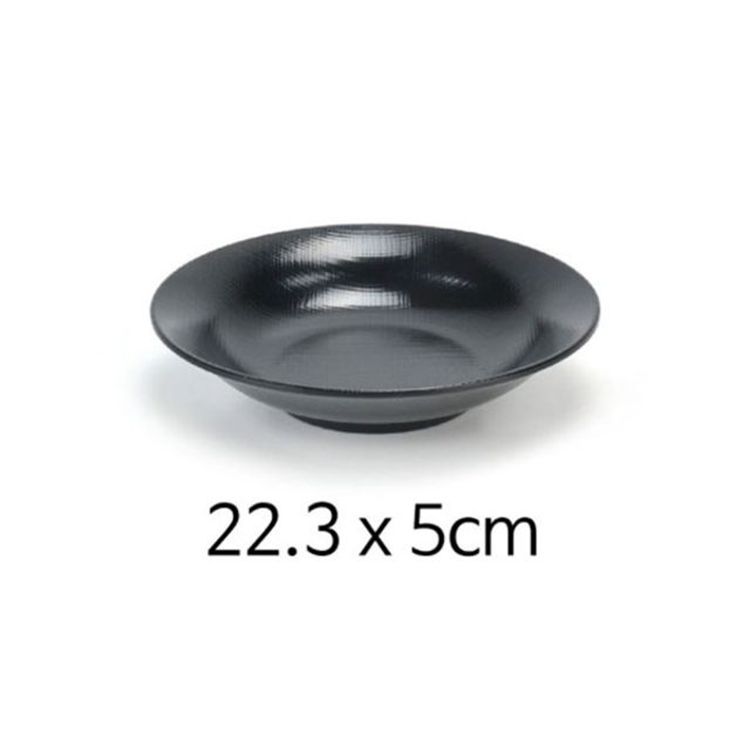 Pb 블랙 멜라민 면기 면그릇 223x5cm 1p 홈플러스 택배배송