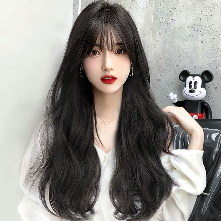 언니네 가발 루즈 웨이브 긴머리 통가발블랙 홈플러스 택배배송