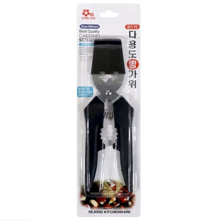 세종쿡 N2291d5574a 밤 가위 생밤 칼집내기 밤 칼 껍질까기 가위 홈플러스 택배배송