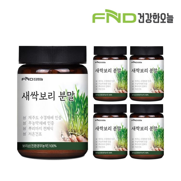 Fnd건강한오늘 제주산 무농약 수경재배 새싹보리 분말 100g X 5개 홈플러스 택배배송