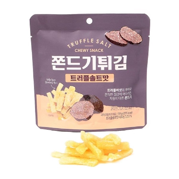 쫀드기튀김 트러플솔트맛 50g 1박스 12개입 트러플솔트쫀디기 트러플솔트쫀드기튀김 영양간식 홈플러스 택배배송