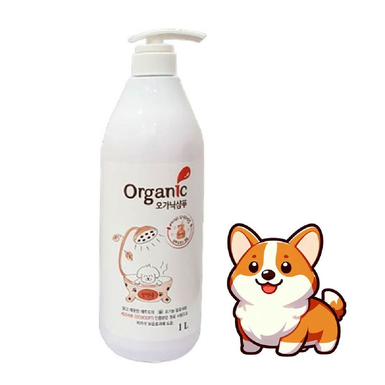 오가닉 강아지 베이비파우더샴푸 1000ml 전견용 홈플러스 택배배송
