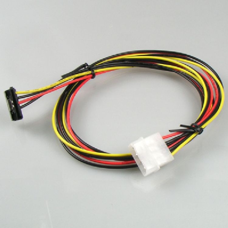 Coms Sata 전원 변환 케이블 Ide 4p Sata 꺾임꺽임 1m 클립 전원케이블 홈플러스 택배배송
