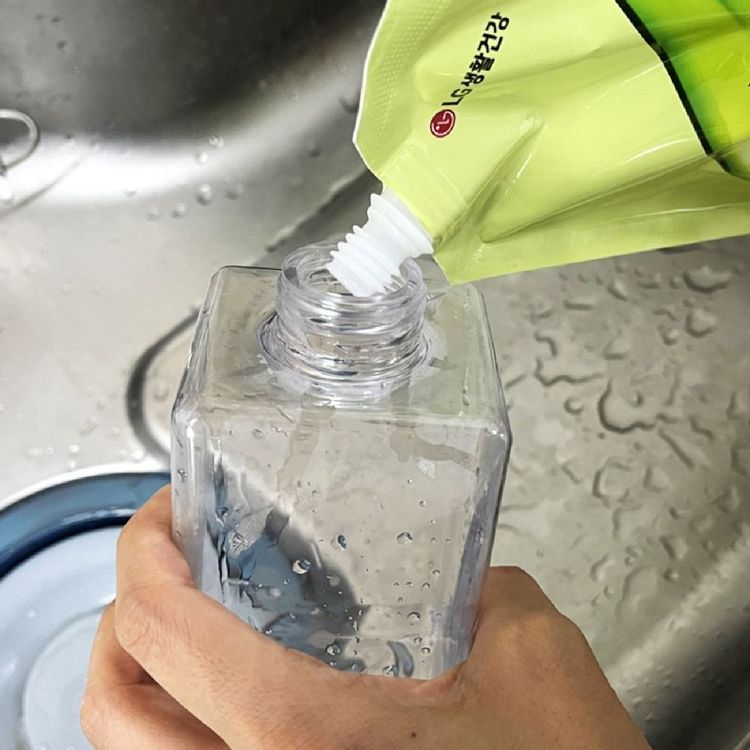 핸드크림공병 펌핑용기 디스펜서 투명 공병 450ml 홈플러스 택배배송