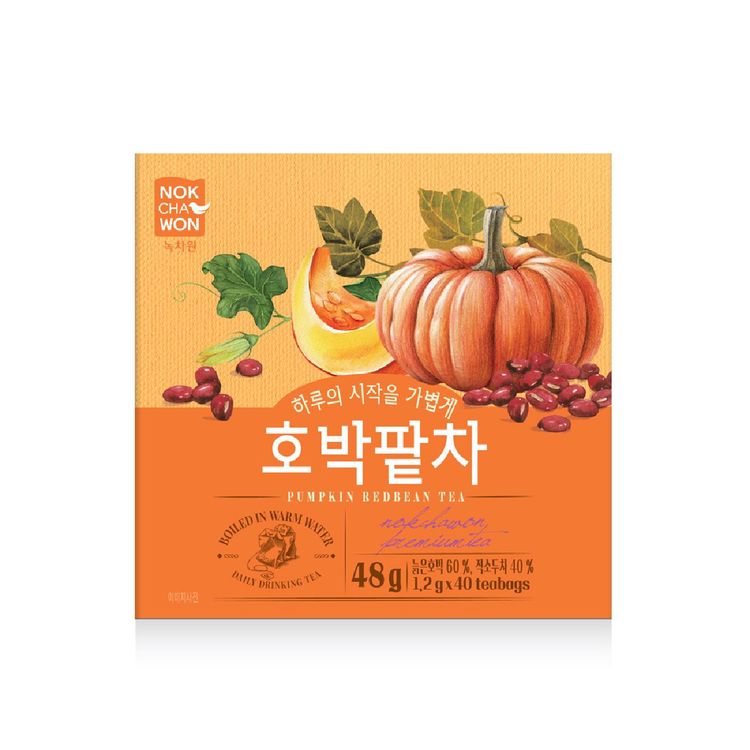 녹차원 호박팥차 40티백 4면 홈플러스 택배배송